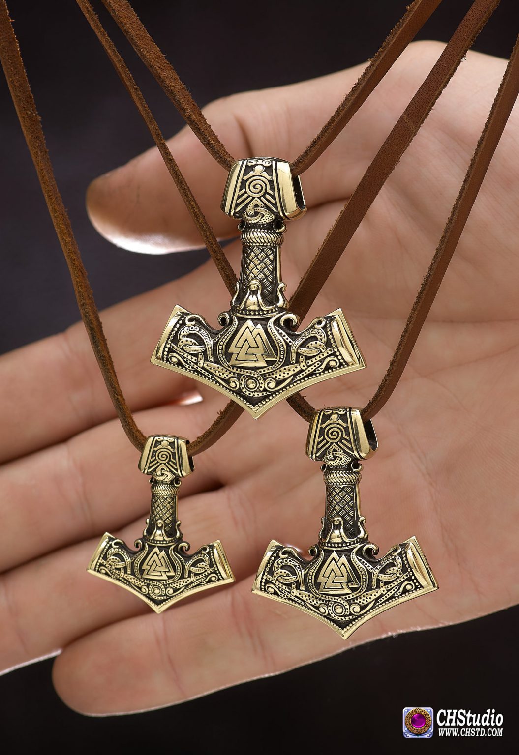 THOR'S HAMMER : MJOLNIR With Valknut - CHStudio